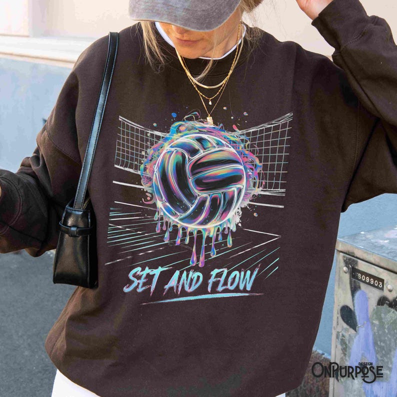 VOLLEYBALL SET & FLOW Png, Volleyball Drip Png, Volleyball Mom Png ...