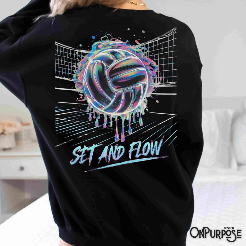 VOLLEYBALL SET & FLOW Png, Volleyball Drip Png, Volleyball Mom Png ...