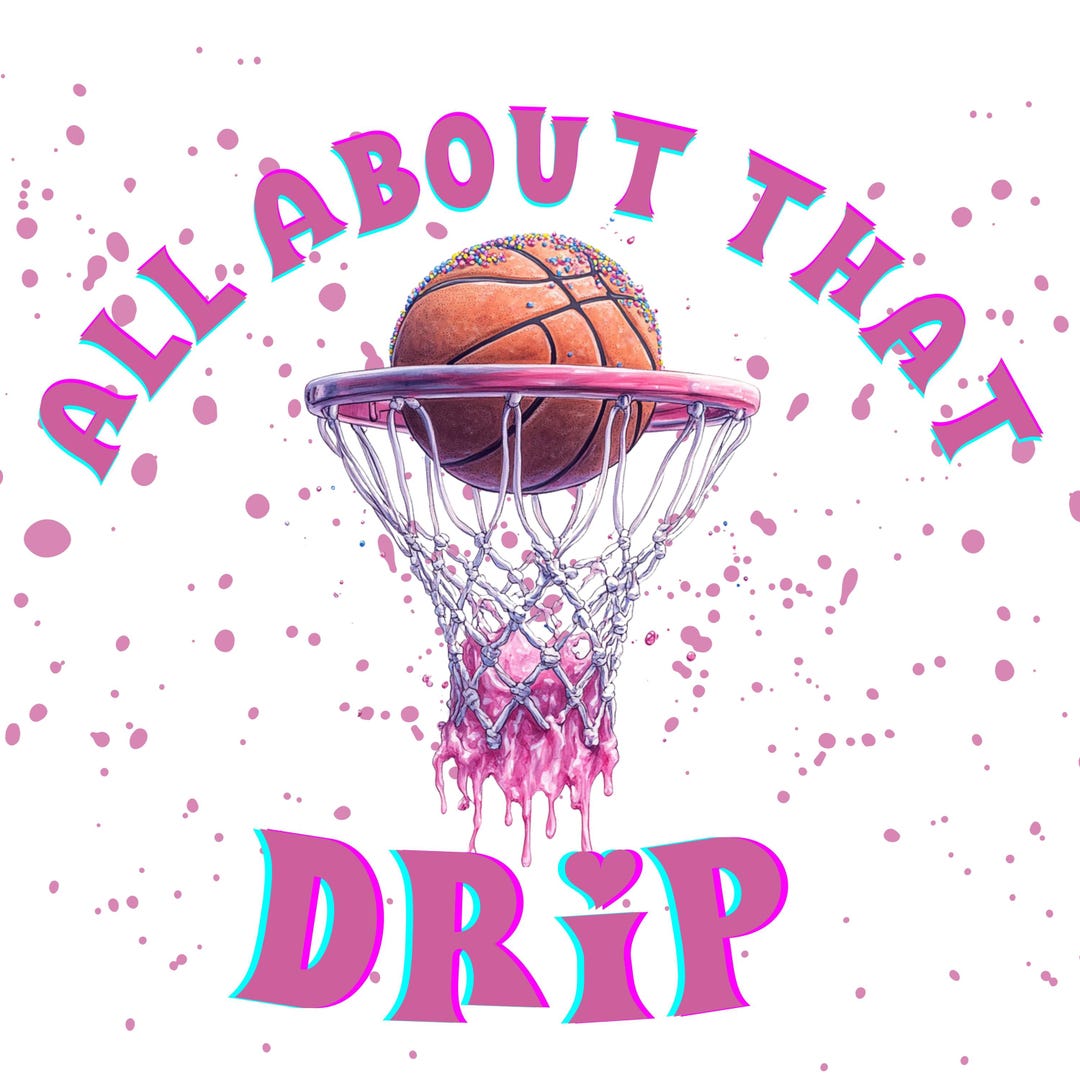 Basketball Drip PNG: Icing Dunk Design (digital Download) - Etsy