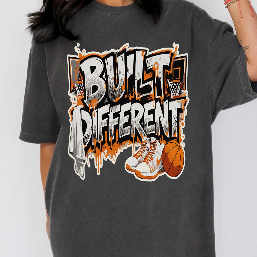 Streetball Graffiti Built Different | Urban Hoop Designs (digital ...