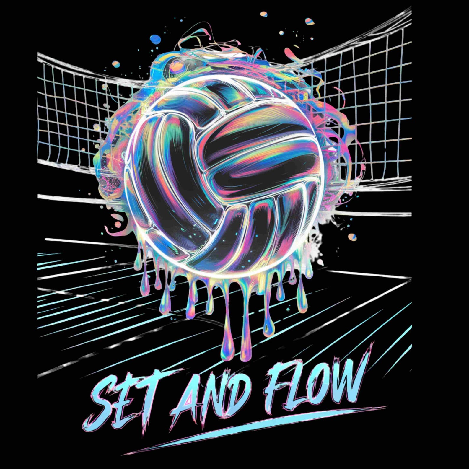 VOLLEYBALL SET & FLOW Png, Volleyball Drip Png, Volleyball Mom Png ...