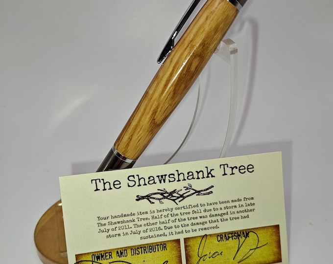 Shawshank Redemption Tree Pen - Etsy