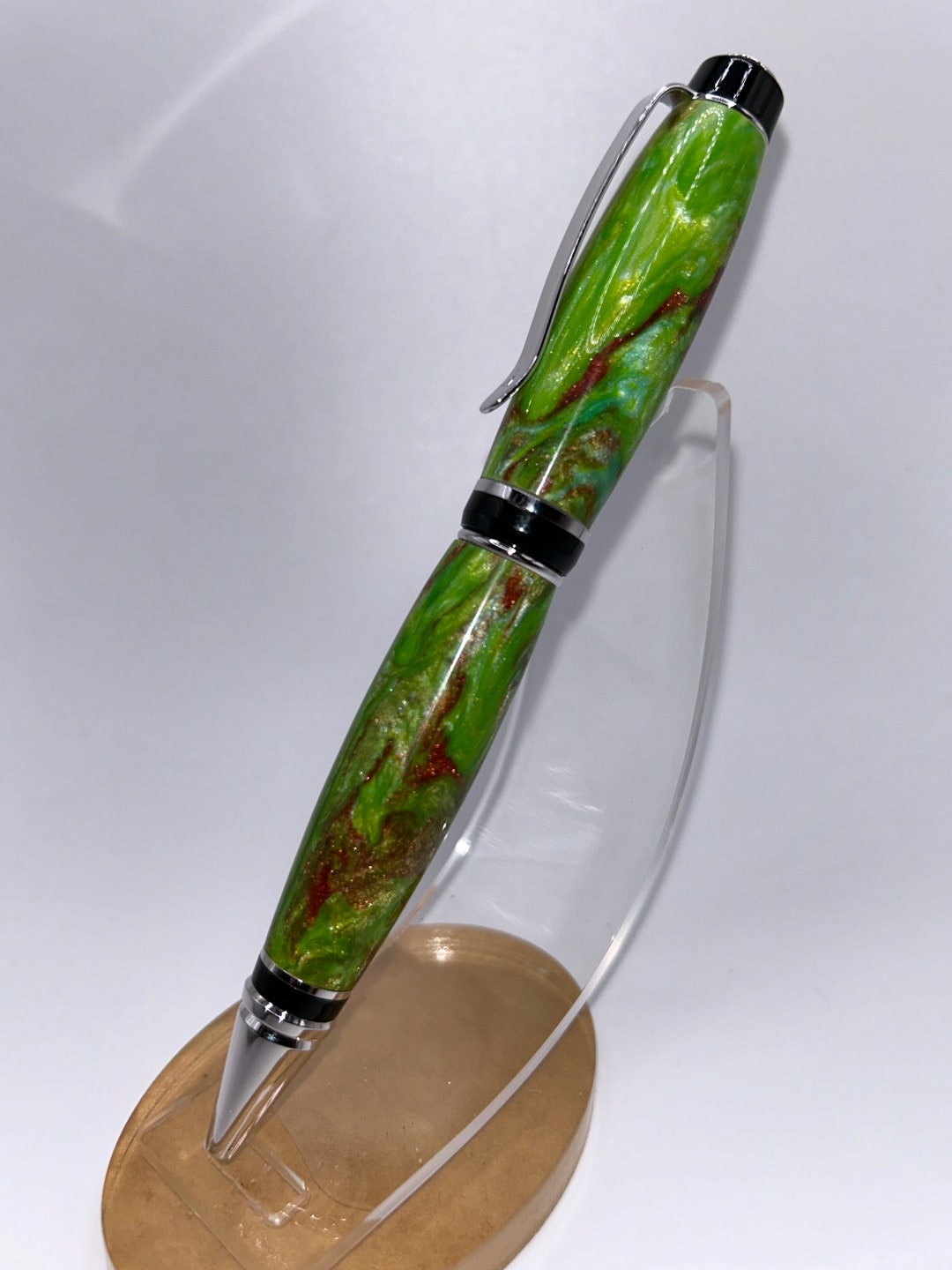 Neon Green Pen - Etsy