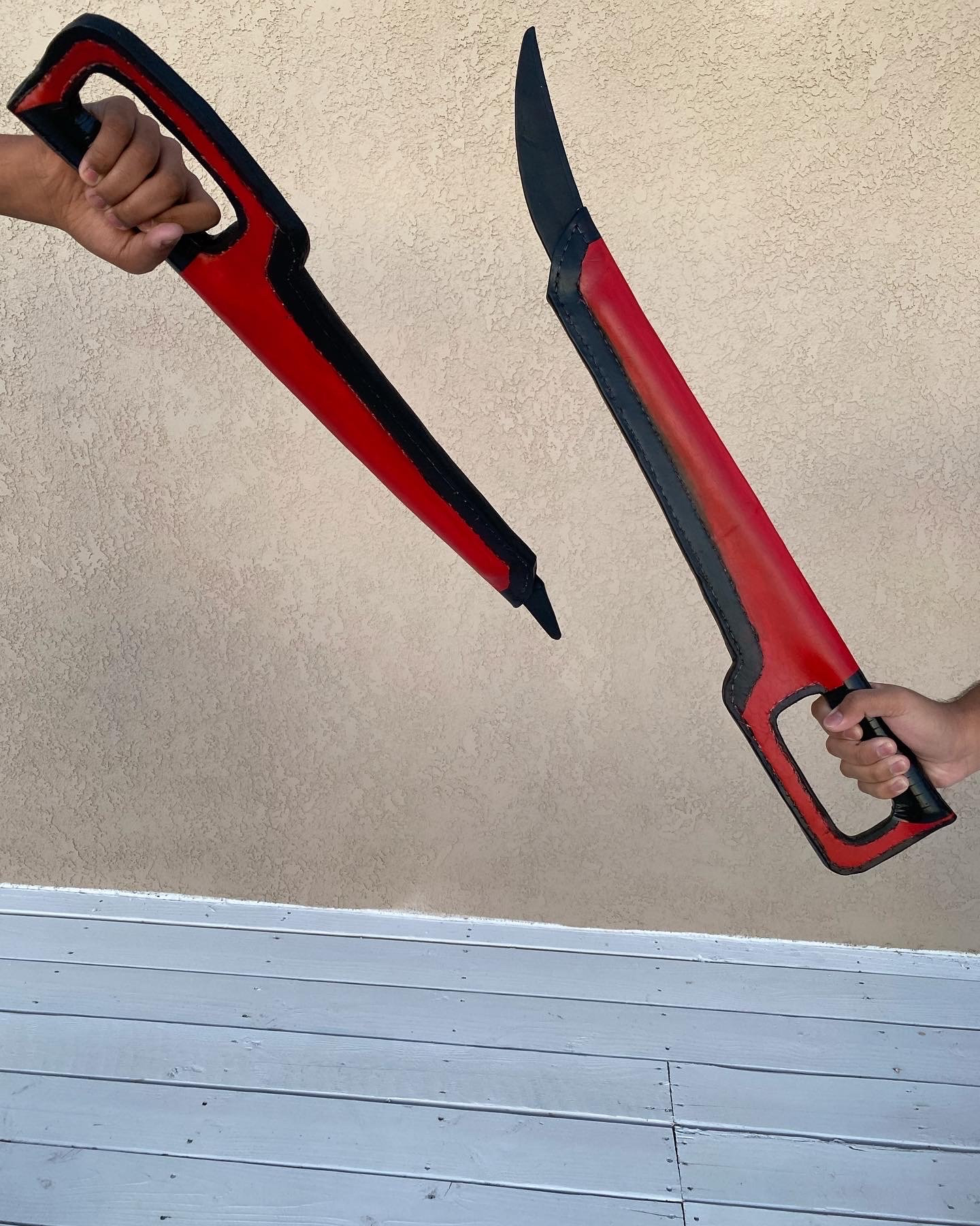 Leather Dussack Training Sword - Etsy