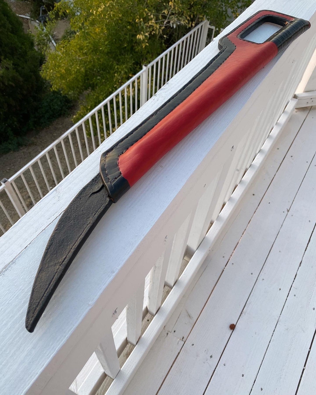 Leather Dussack Training Sword - Etsy