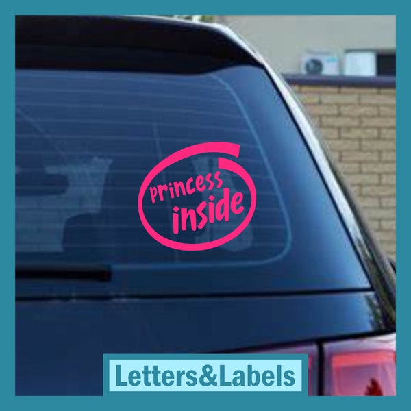 Princess Wall Decal - Etsy