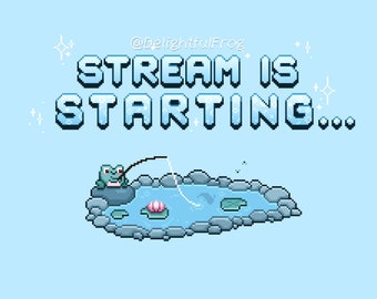 Cute X3 Duck Animated Twitch Banners / Cute X4 Twitch Banners Pixel Art ...
