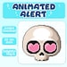 X4 Animated Skull Alerts/spooky Twitch Alerts | Instant Download for ...