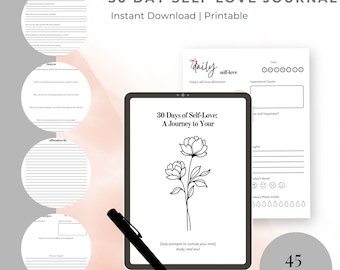 Self-love Journal for Women | Confidence & Reflection (printable PDF ...