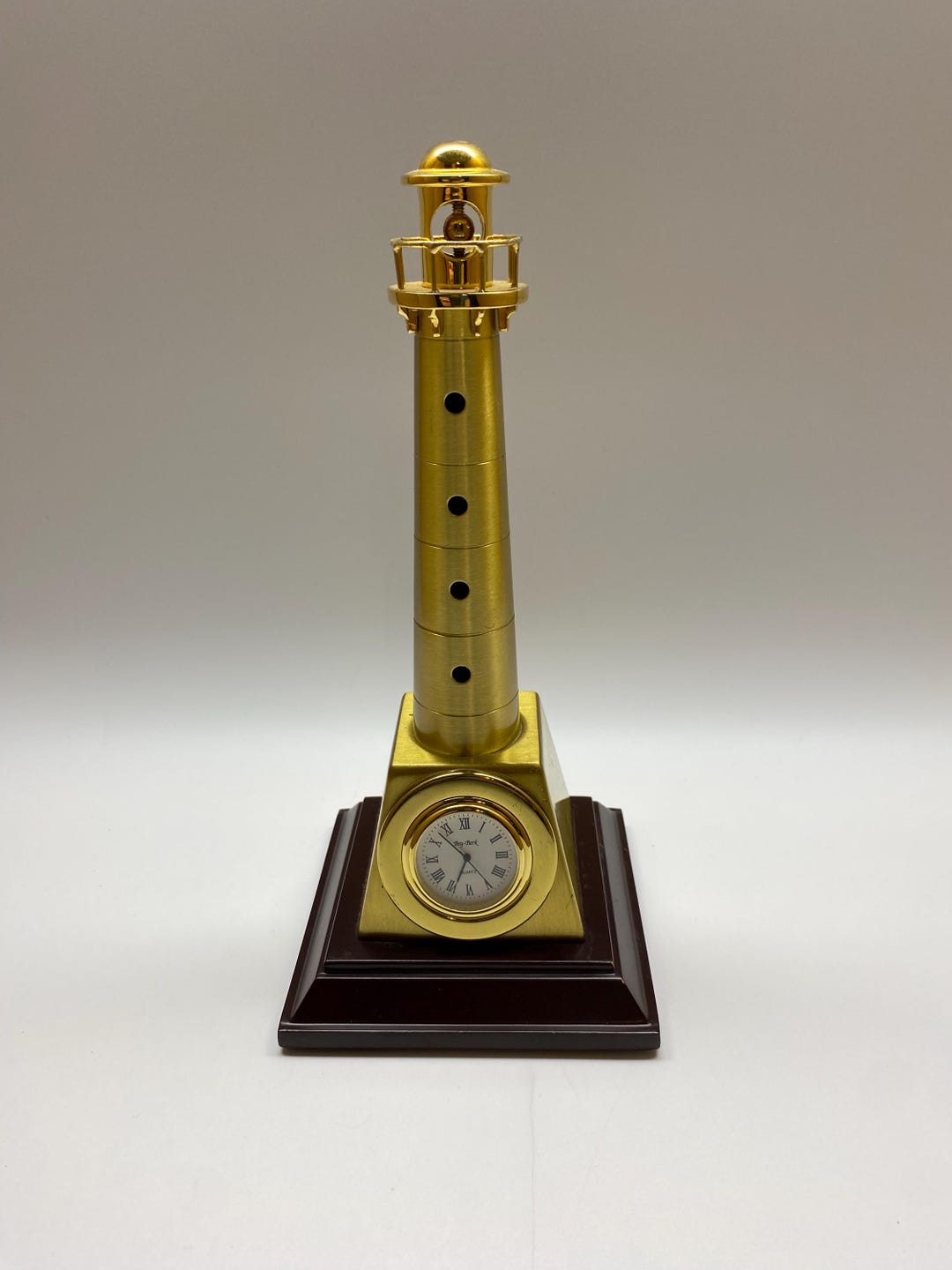 Vintage Bay Berk Lighthouse Clock - Tower - Desk - Nautical - Etsy