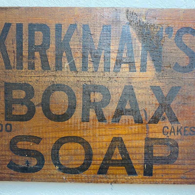 Vintage Soap Sign - Etsy