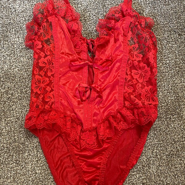 Lingerie Teddy - Etsy