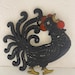 Vintage Cast Iron Rooster Trivet/wall Decor Midwest Products Co. - Etsy