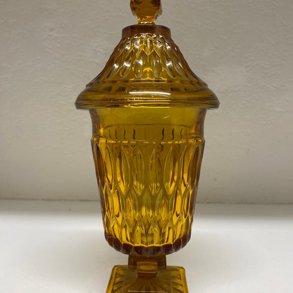 Amber Candy Dish - Etsy