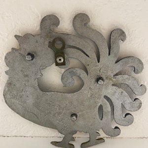 Vintage Cast Iron Rooster Trivet/wall Decor Midwest Products Co. - Etsy