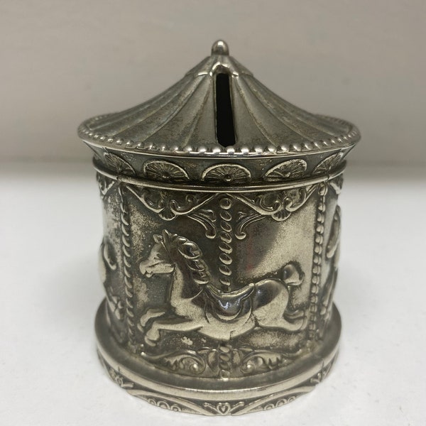 Carousel Coin Bank - Etsy