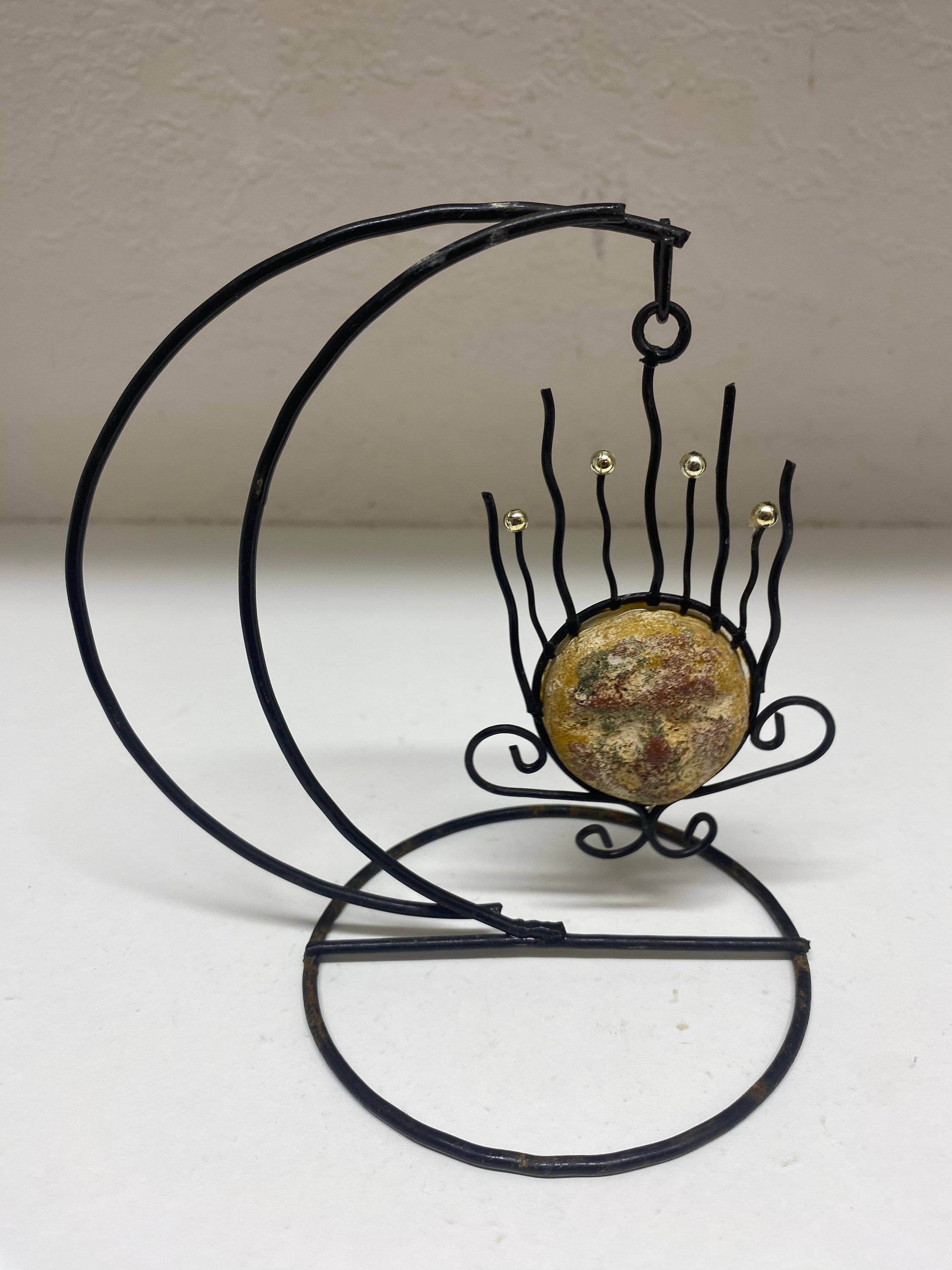 Vintage Celestial Sun and Moon Hanger Display - Etsy