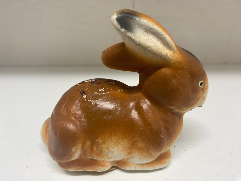 Antique German Paper Mache Bunny Rabbit Candy Container - Etsy