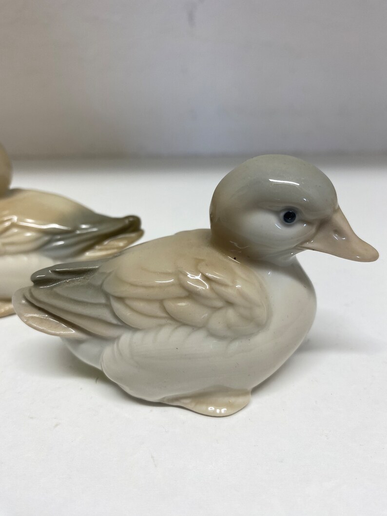 Vintage Homco Duck Figurine Set - Etsy