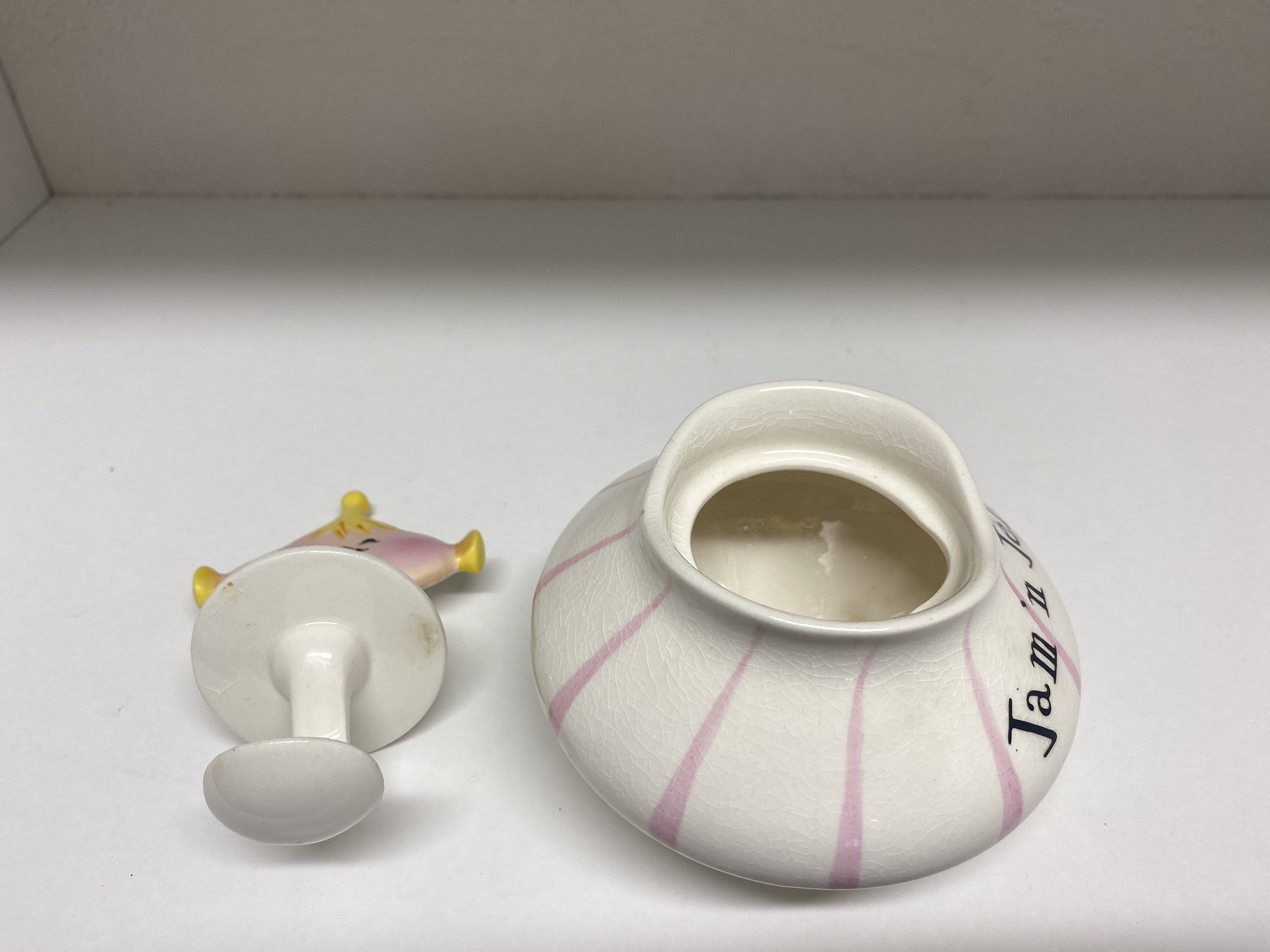 Vintage Holt Howard Pixie Jam n Jelly Jar With Spoon - Etsy