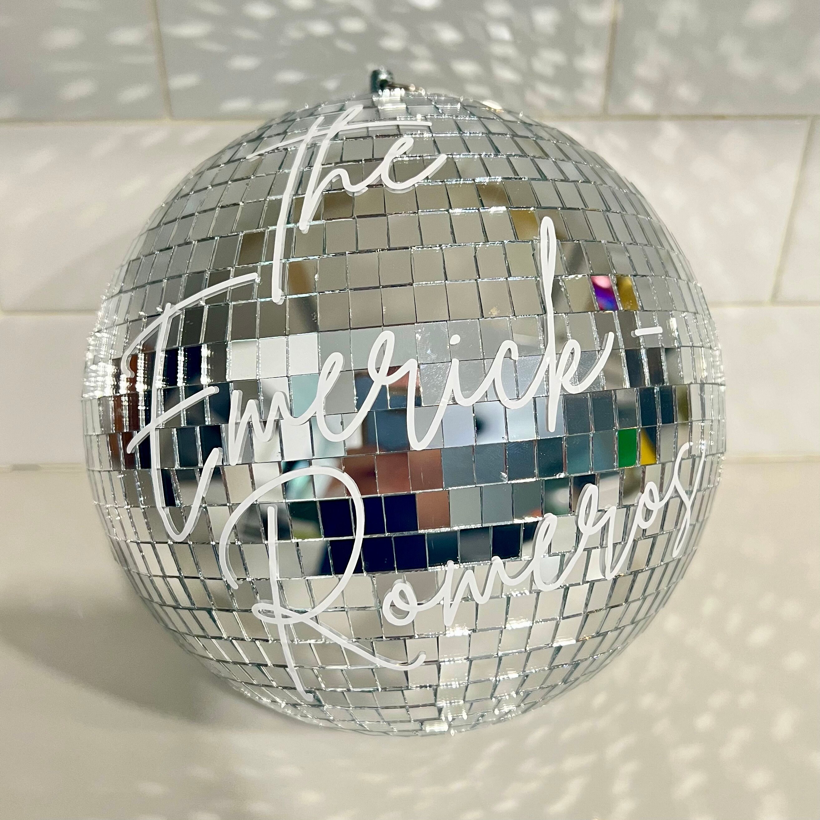 Personalized Disco Ball - Etsy