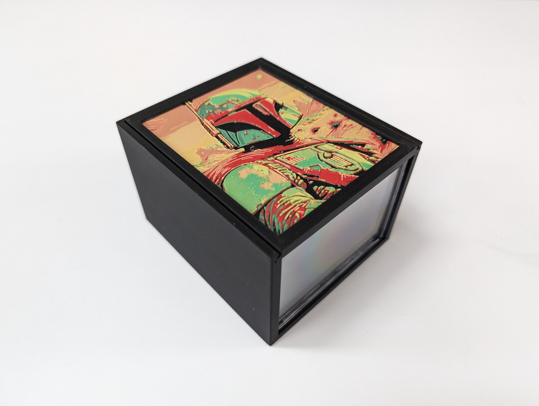 Boba Fett Showcase Deck Box W/ Optional Full Token Set unofficial SWU ...