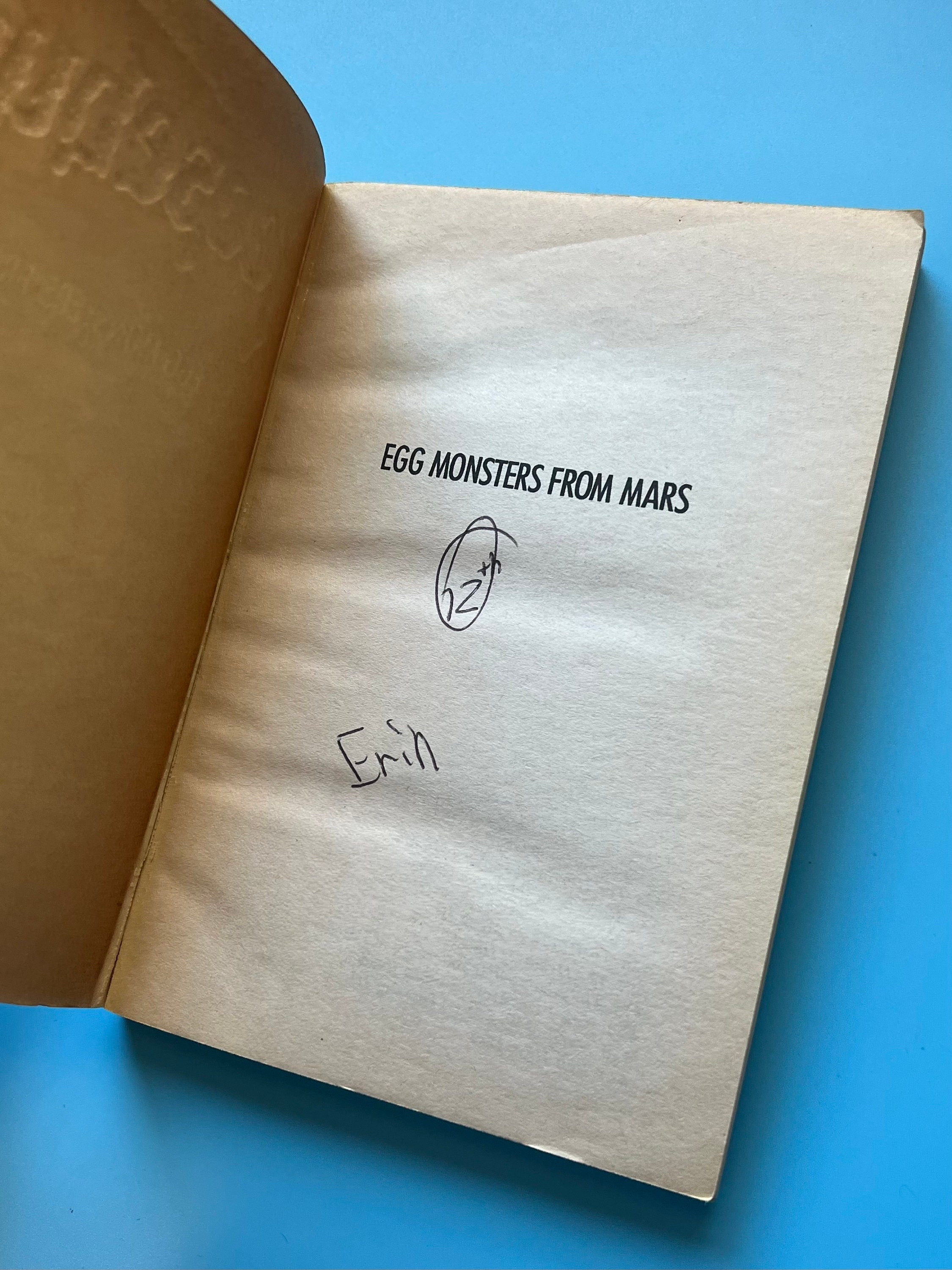 Egg Monsters From Mars Book