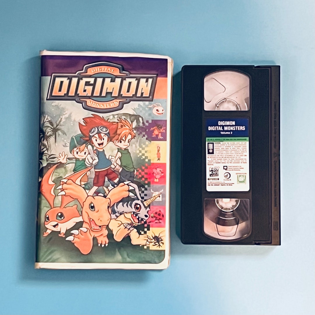 Digimon Vol 2 VHS Tape 1999 Fox Kids - Etsy
