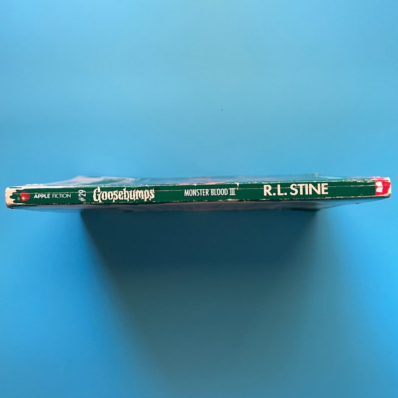 Goosebumps 29 Monster Blood III Book - Etsy