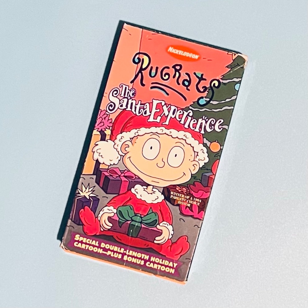 Rugrats Santa Experience VHS Tape 1996 Christmas Nickelodeon - Etsy
