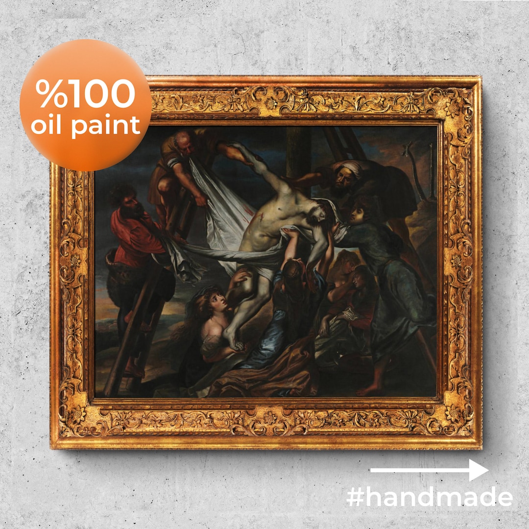 Peter Paul Rubens Die Kreuzabnahme Oil Painting - Etsy