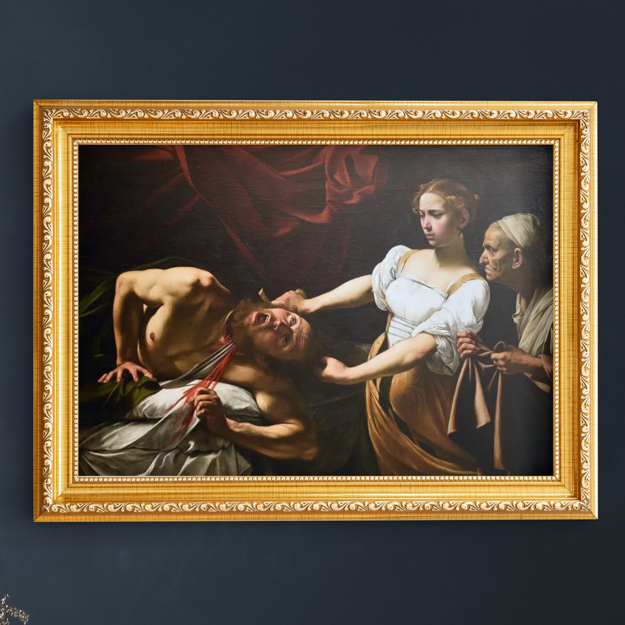 Caravaggio Judith Beheading Holofernes, Oil Painting Reproduction ...