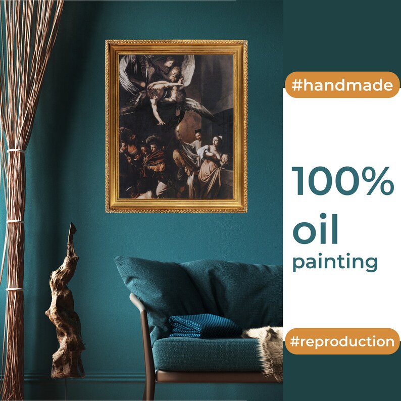 Caravaggio the Seven Works of Mercy, Oil Painting Reproduction, High ...