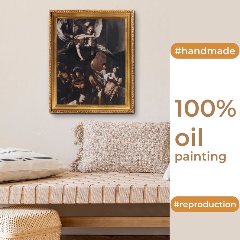 Caravaggio the Seven Works of Mercy Oil Painting - Etsy