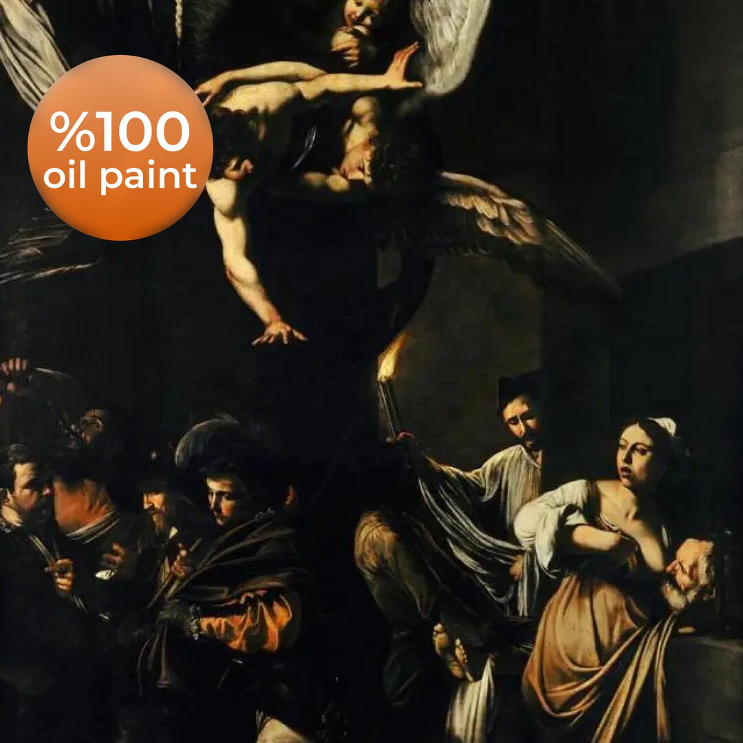 Caravaggio the Seven Works of Mercy, Oil Painting Reproduction, High ...