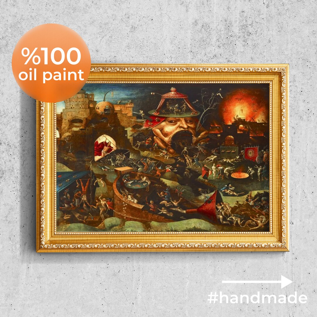 Hieronymus Bosch Christ in Limbo, Oil Painting Reproduction ...