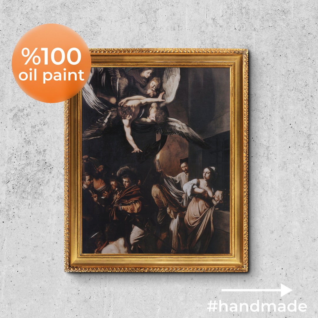 Caravaggio the Seven Works of Mercy Oil Painting - Etsy