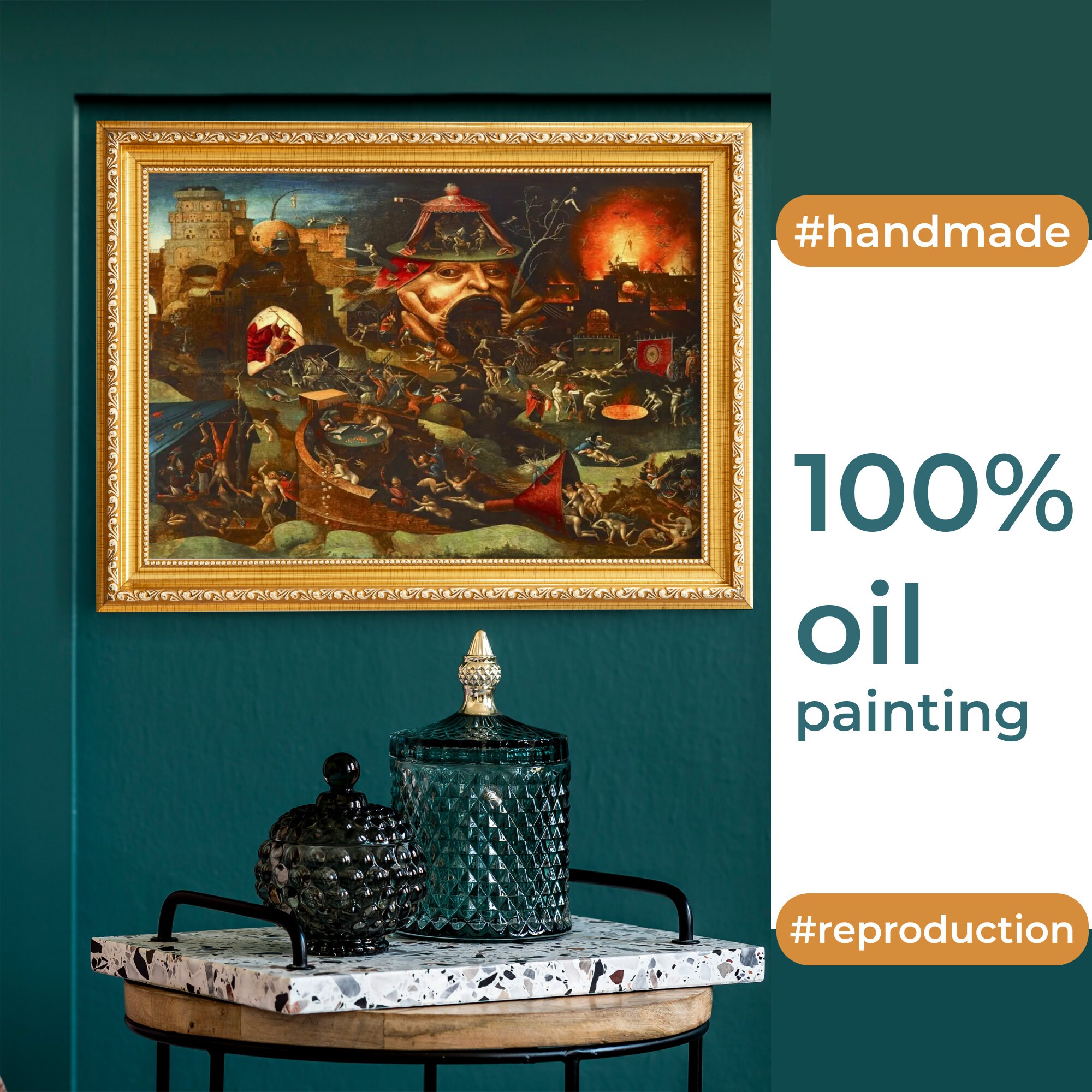 Hieronymus Bosch Christ in Limbo, Oil Painting Reproduction ...