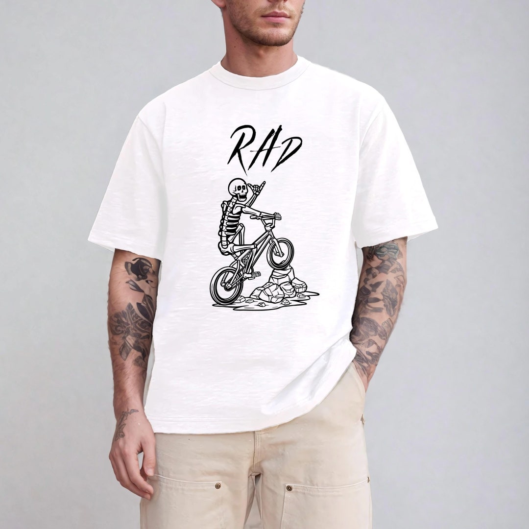 Rad BMX T Shirt, Old School Bmx Shirt Retro Bmx T Shirt, BMX Shirt, Bmx ...