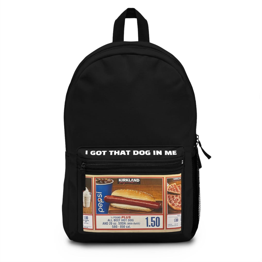 Costco All Beef Hotdog I Got That Dog in Me 1.50 20 Oz Soda Meal Refill ...