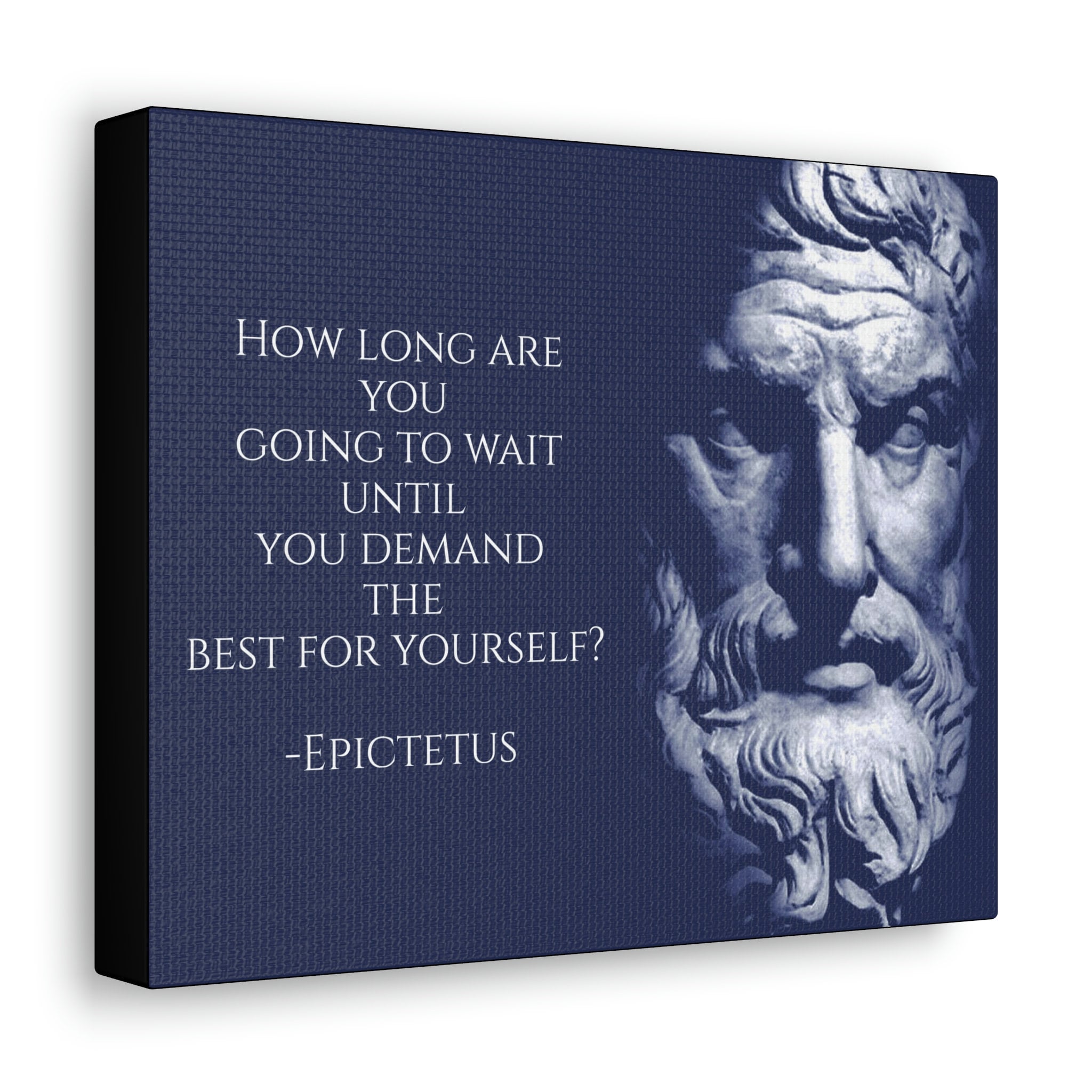 Epictetus Stoic Philosophy Quote Canvas, Philosophy Quote Poster ...
