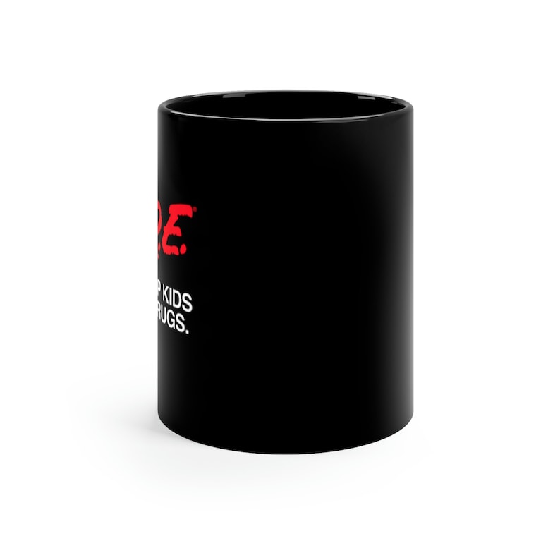Retro DARE Coffee Mug Drug Awareness, to Keep Kids off Drugs, Drug ...
