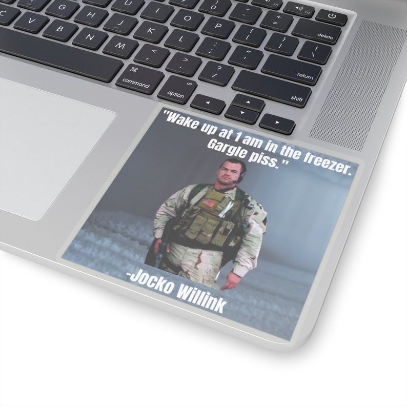 Jocko Willink Navy Seal Good Meme Wake up at 1 Am in the Freezer Laptop ...