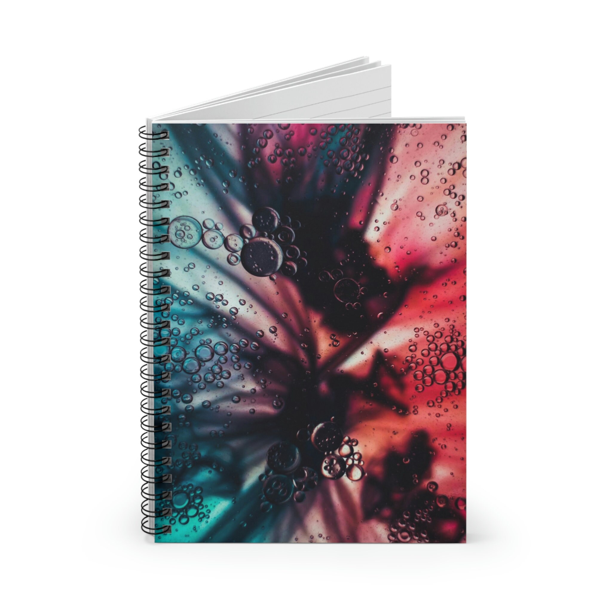 Colorful Water Splash Bubble Journal Notebook, Daily Journal, Study ...