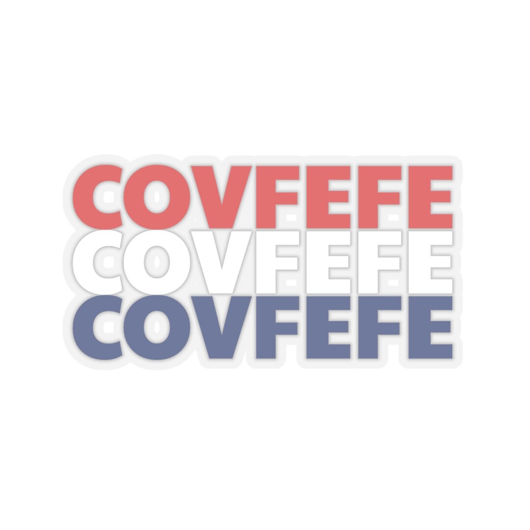Funny Donald Trump Red White Blue Covfefe Coffee 2024 Election Laptop ...