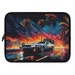 Retro Race Car Delorean Vapor Wave Synthwave Cyberpunk Laptop Sleeve ...