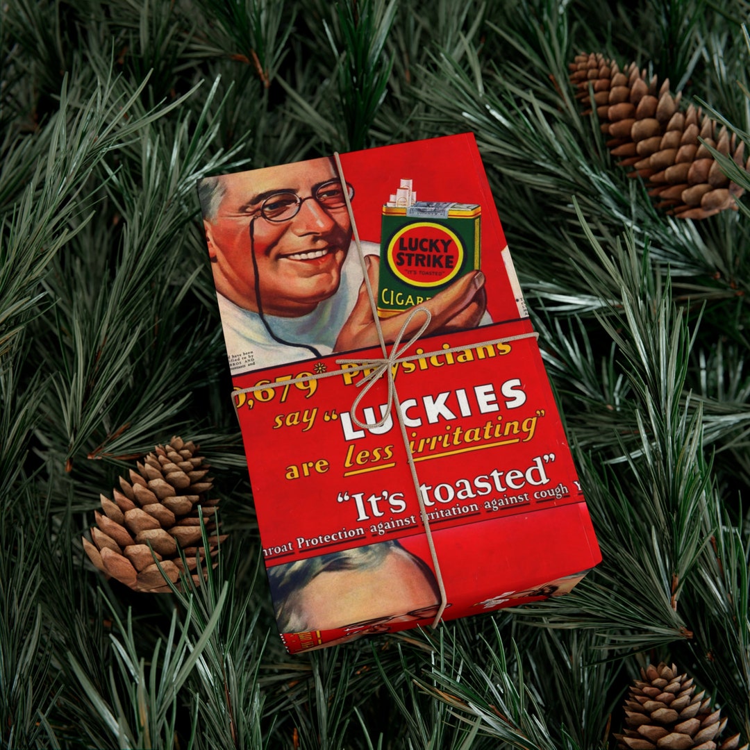 Vintage Luckies Physician Doctor Smoking Cigarette Propaganda - Etsy