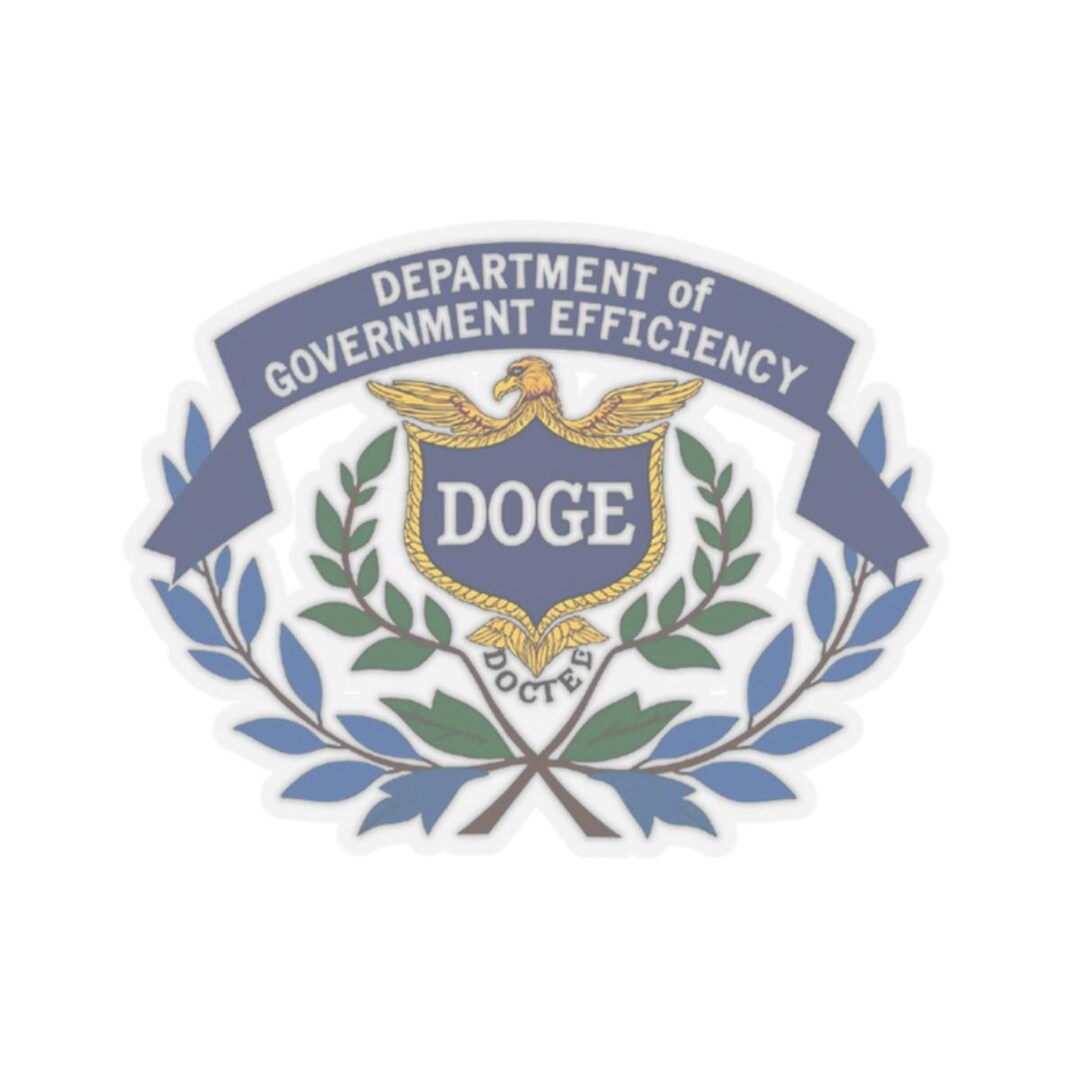 Department of Government Efficiency Regal Seal DOGE Elon Musk Vivek ...