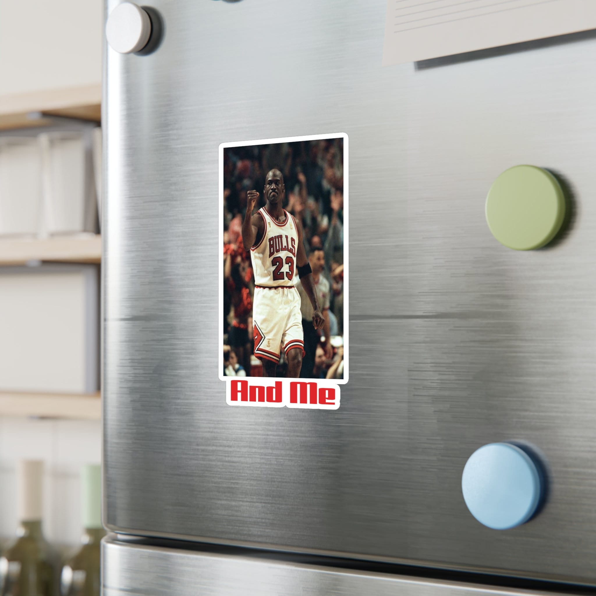 Michael Jordan 23 and Me Meme Sticker Vinyl Laptop Waterproof Car ...