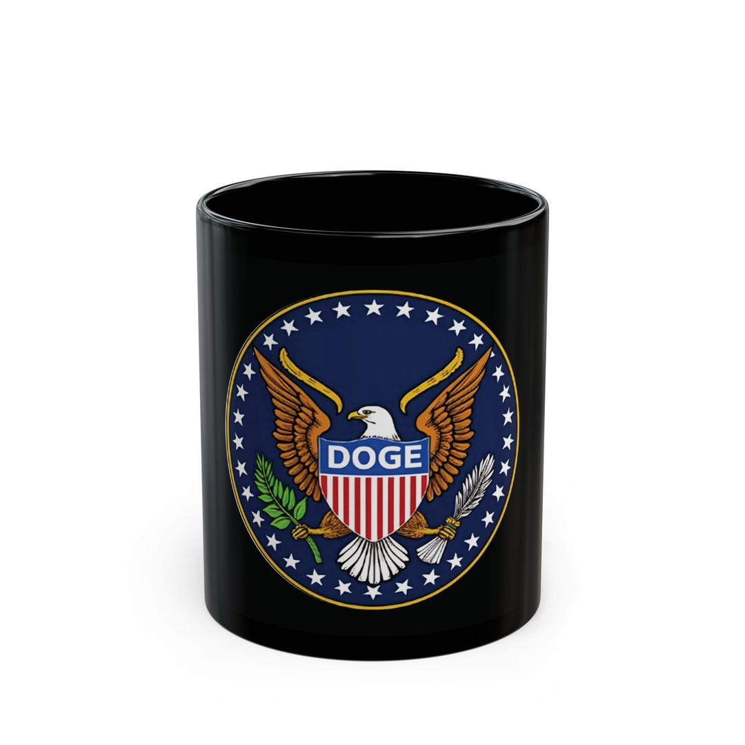 Department of Government Efficiency American Eagle Seal DOGE Elon Musk ...